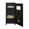 Metal Mini Locker with Lock and Key Black -10.75" Tall - Walmart.com