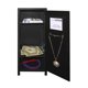Metal Mini Locker with Lock and Key Black -10.75" Tall - Walmart.com