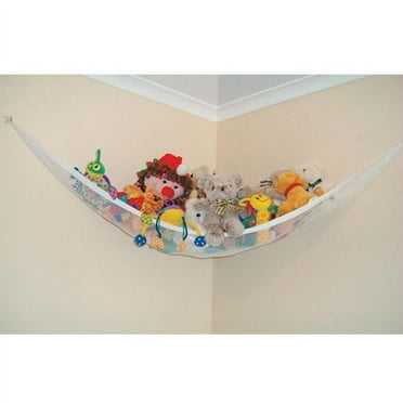 Love Stuffed Animal Hammock | Corner Hanging Organizer, Stuffed Animal ...