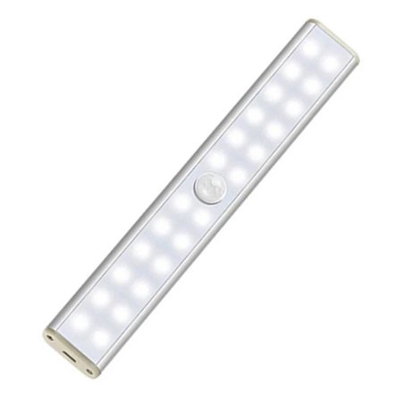 USB Night Light LED Body Charging Induction Lamp 24 LED 2.5W Wardrobe ...