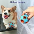 Purrfect Dog Balls with Bell Sound Rubber Bouncy Fetch Ball Chew ...