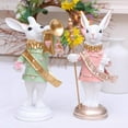 Blowing Horn Rabbit Decorative Figurine - Durable Craft, Blowing Horn ...