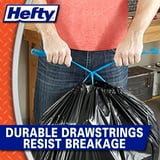 Hefty Strong Extra Large Garbage Sacks, 33 Gallon, 40 Count - Walmart.com