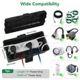 High Capacity Waterproof Enclosure Junction Box 6Port Cable Management ...