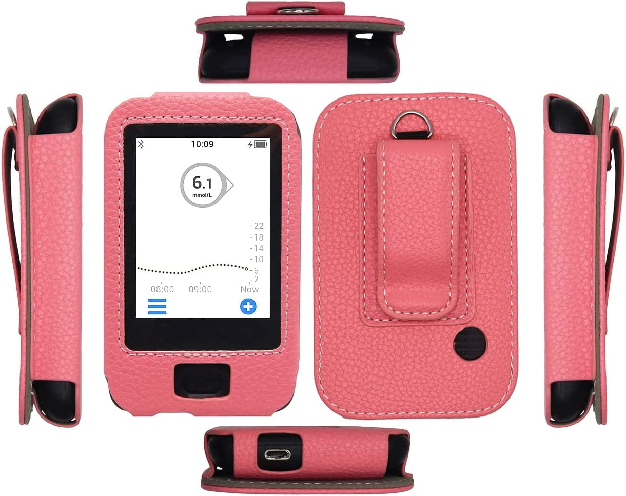 Premium Fitted Leather Case with Screen Protector, Belt Clip,Carabiner ...