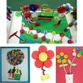Bottle Caps for Crafts 100pcs Plastic Bottle Caps DIY Handicrafts 1.18× ...