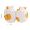Anti-Scratch Gloves Baby Unisex Cartoon Print Gloves Face Protective ...