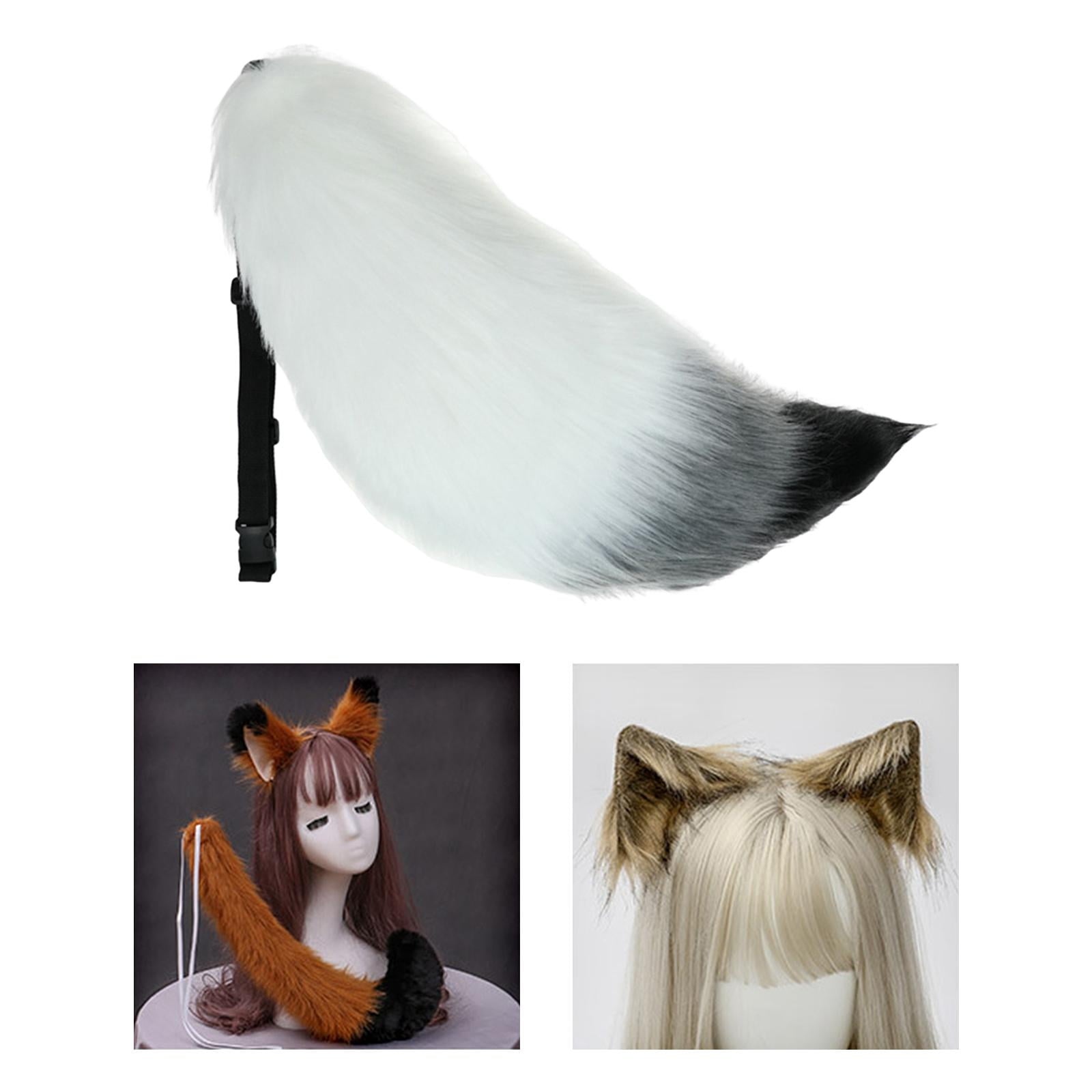Peluche Faux Furry Long Tail Lolita Cosplay Simulación Animal para ...