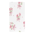 BZSMCE Soft Fitted Cotto for In Pink Rose with Bow Pattern 39*27/52 ...