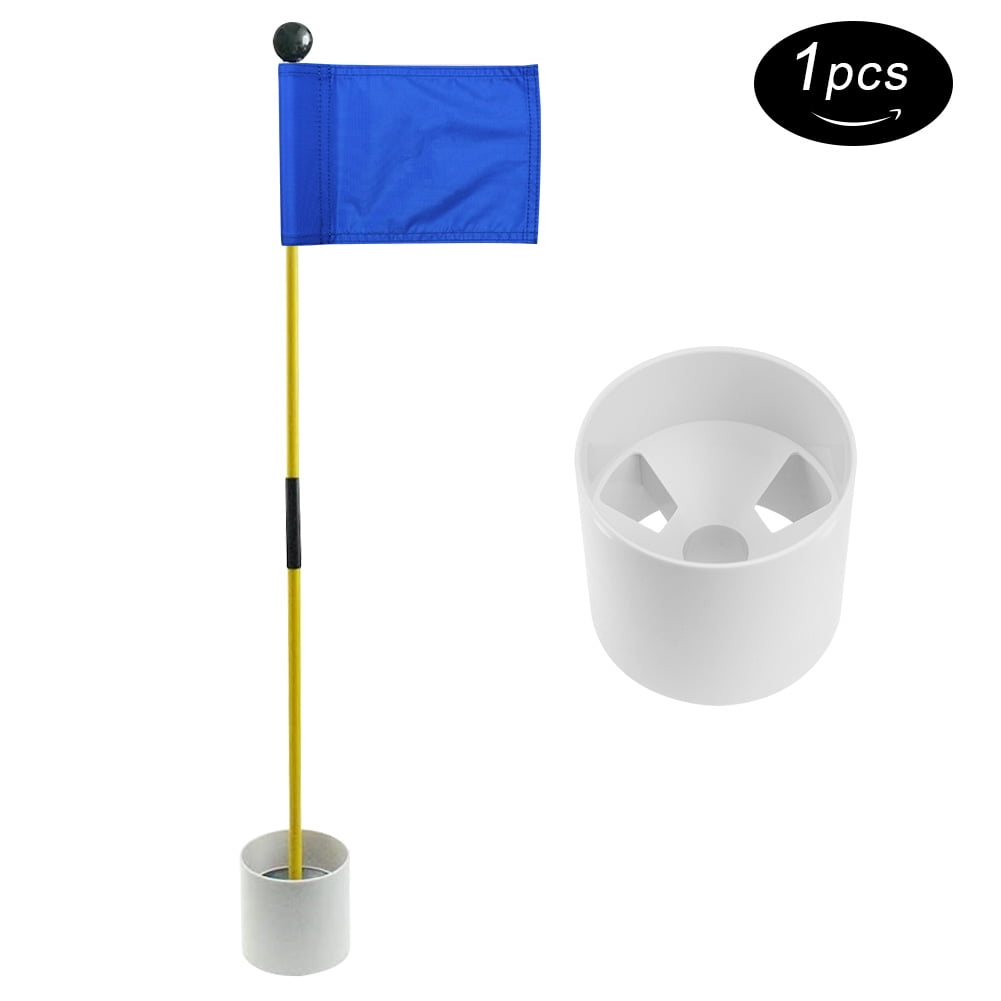 Crestgolf Golf Hole Cups Flags Golf Flagstick Putting Green Flag Hole ...