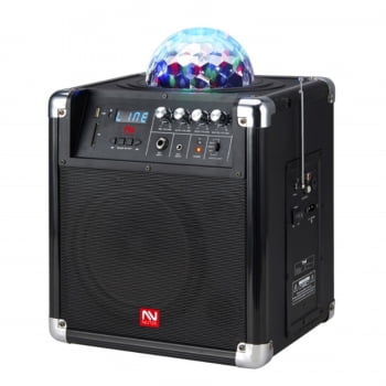 Nutek Bluetooth Portable Powered Sound System with Rechargeable Battery ...