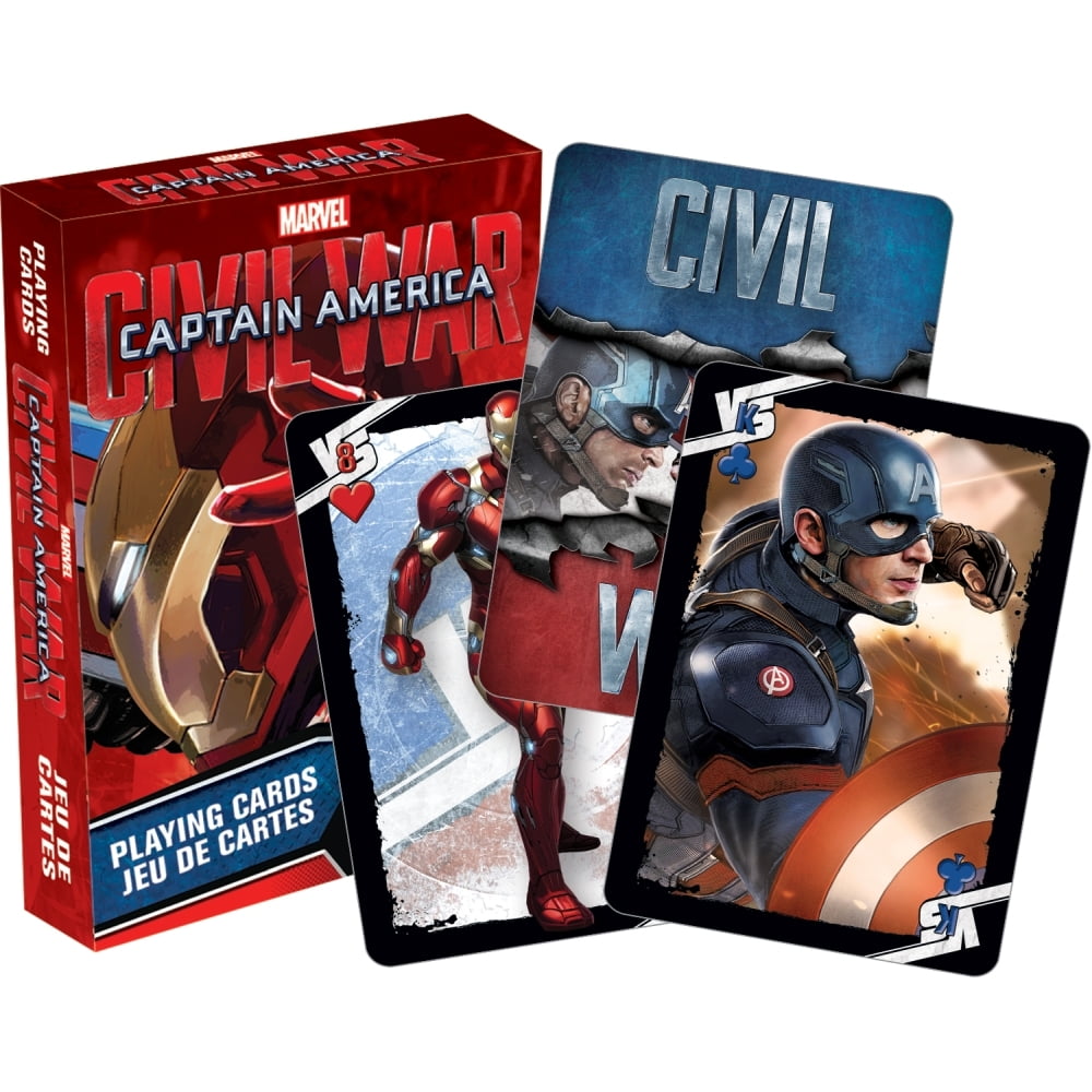 Iron Man Playing Cards, Avengers by NMR Calendars - Walmart.com