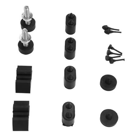 Hood Adjuster, Rubber Stopper Kit 16pcs Practical High Performance For ...
