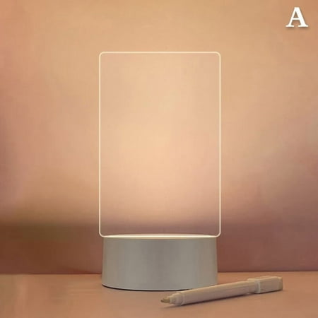 Note Board Creative USB Led Night Light Message Board Nightlights With ...