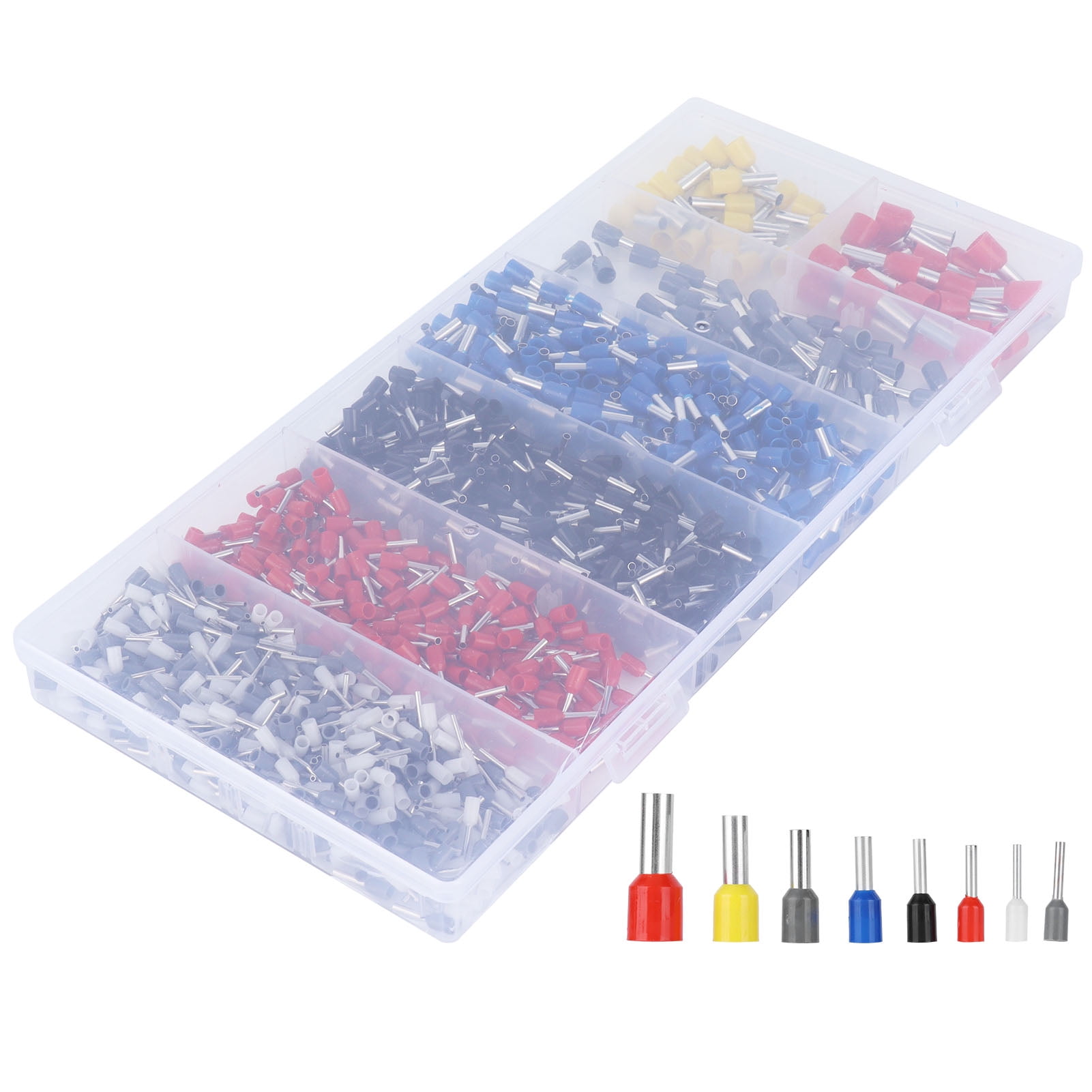 Conectores de cables, 1200 piezas Conectores de cables eléctricos ...