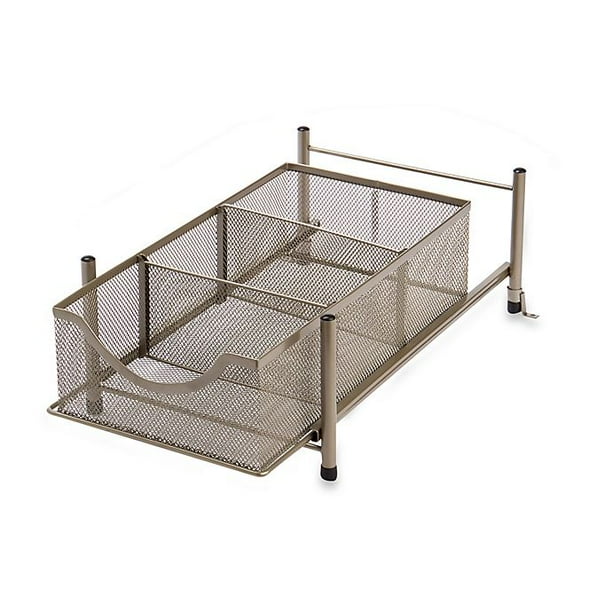 ORG Medium Metal Mesh Cabinet Drawer in Nickel - Walmart.com - Walmart.com