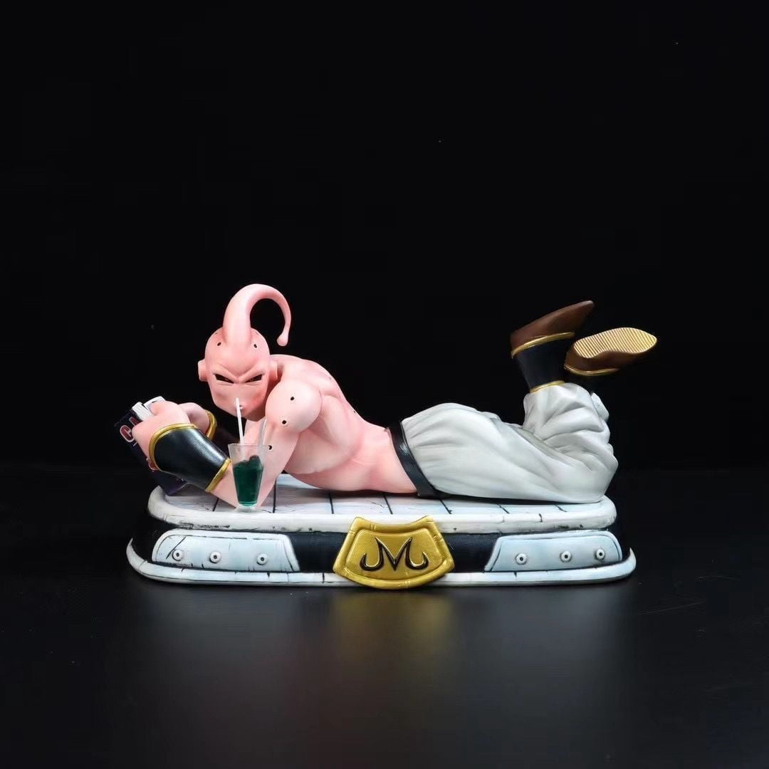 Figuras de anime Dragon Ball Z, Majin Buu, figuras de acción, estatua ...