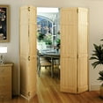 Kimberly Bay Traditional 6 Panel Wood Bi-Fold Door - Walmart.com