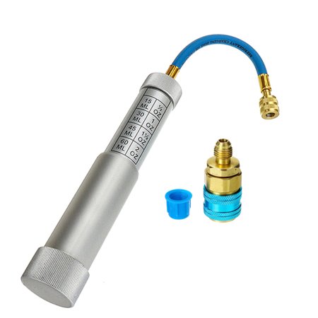 CAROOTU A/C Female Oil Dye Injector Adapter Refrigerant Cooling System ...
