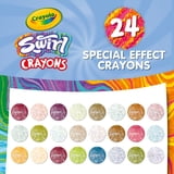 Crayola Swirl Crayons, 24 Count Multicolor Classroom Art Supplies for ...