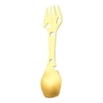 5 In 1 Stainless Steel Spork Camping Utensil Fork Spoon Knife Can ...