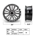20" Replacement Wheel Rim 20x8-inch 5-Lug, for 2020-2022 Toyota ...