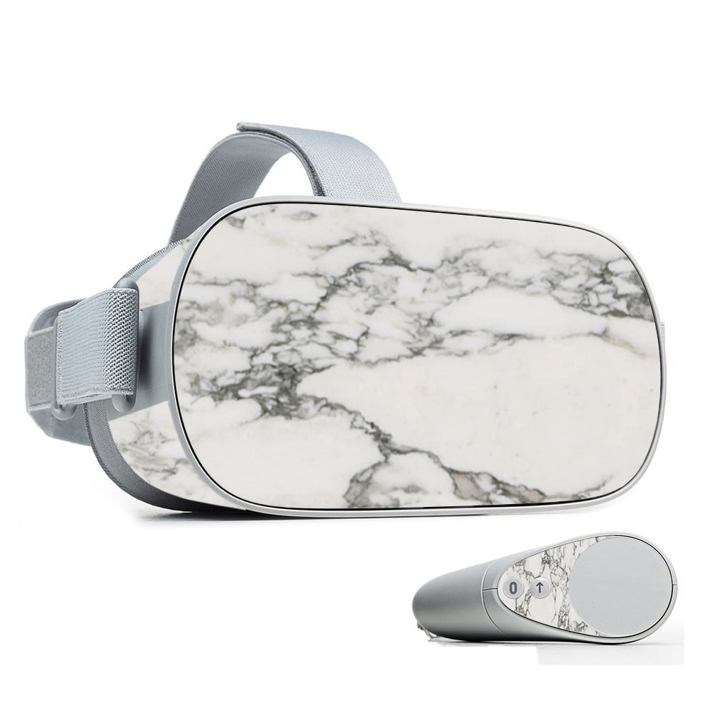 Skin Decal Compatible With Oculus Go Mobile VR Sticker Design White ...