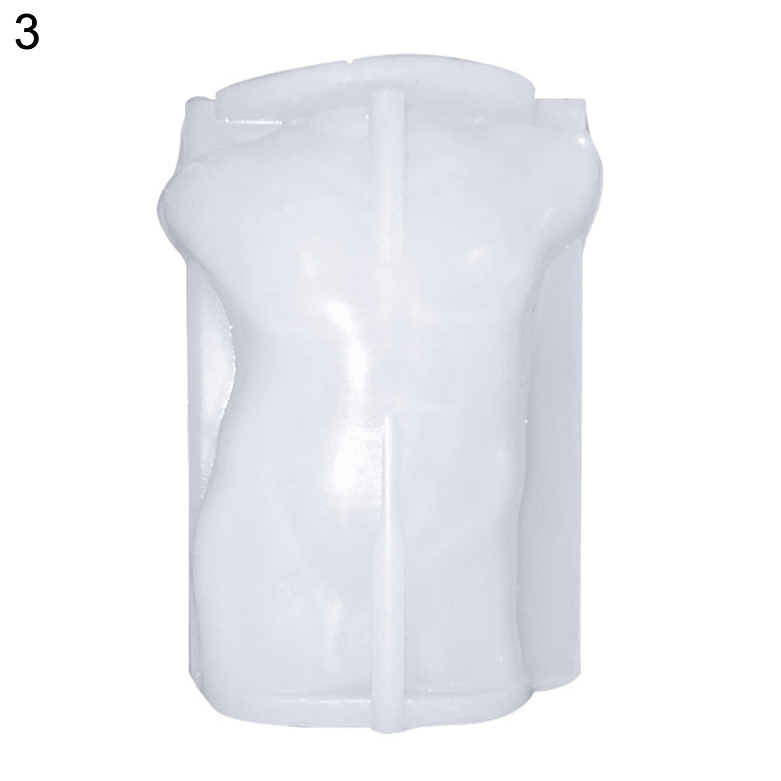 Yoone Human Body Shape Candle Mold High Temperature Resistance Silicone ...