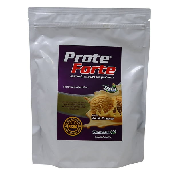 Prote Forte Malteada en polvo con proteí­nas sabor vainilla francesa | Bodega Aurrera en línea