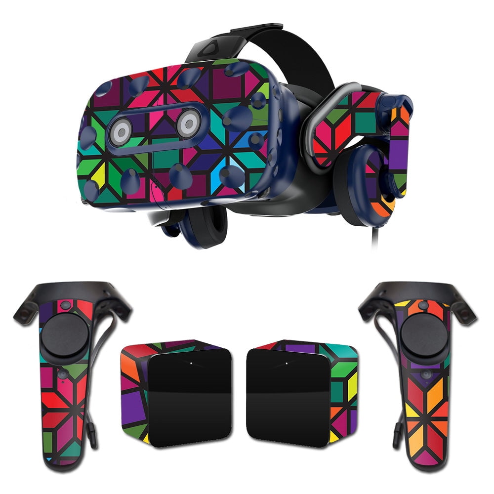 Skin Decal Wrap Compatible With HTC VIVE Pro VR Headset Sticker Design ...