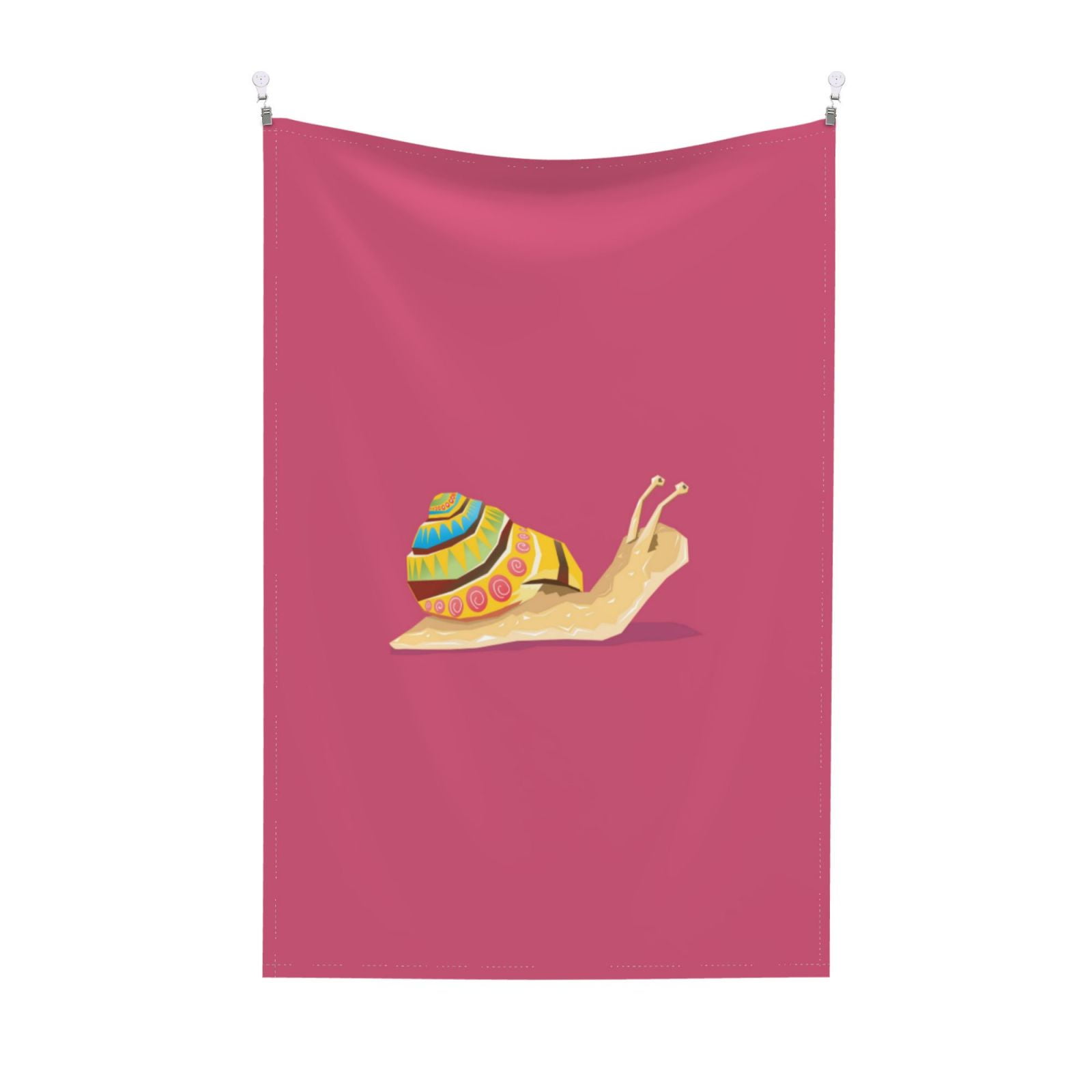 Speedy Snail Cartoon Drawing Art Tapestry, Abstract Wall Tapestry Decor ...