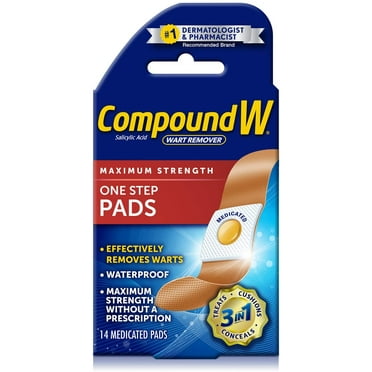 Compound W Maximum Strength Wart Remover Fast Acting Gel 0.25 OZ ...