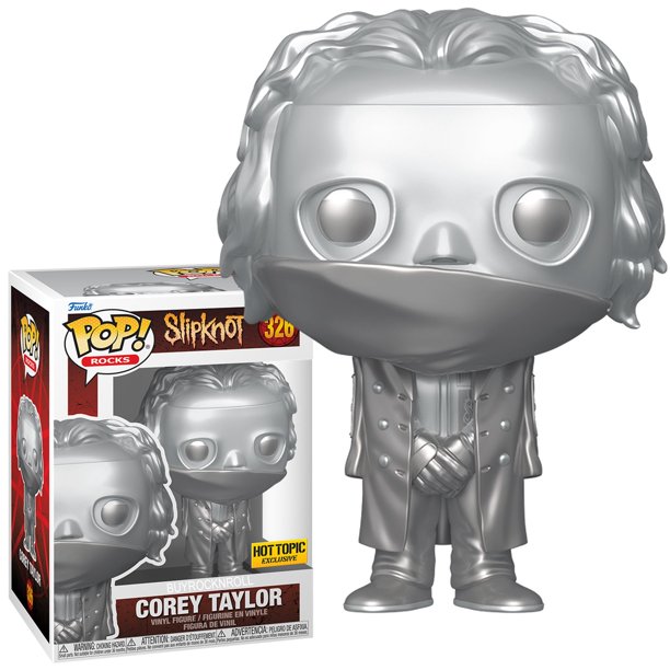 Slipknot Collectible 2023 Funko Pop Rocks Corey Taylor Metallic Figure ...