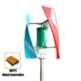 Real Efficiency Free Energy Windmill 1kw 1.5kw 12v 24v Vertical Axis ...