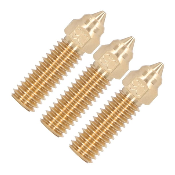 3D Printer Nozzle Kit Extruder With 3Pcs Brass Extruder Nozzle1.75 Dia ...