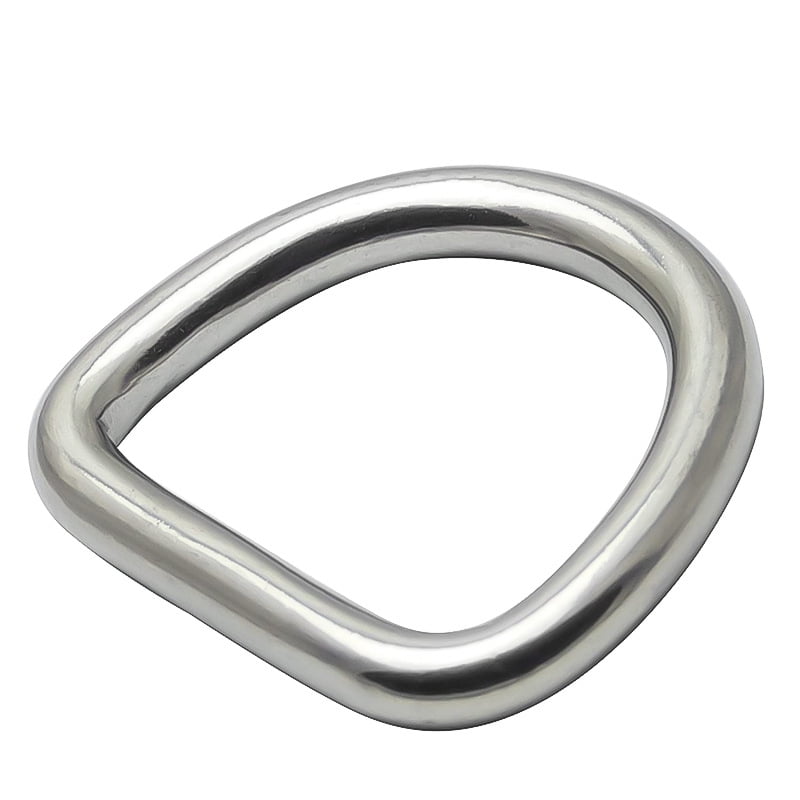 Anillo en D de acero inoxidable de 10 piezas, anillo en D soldado de ...