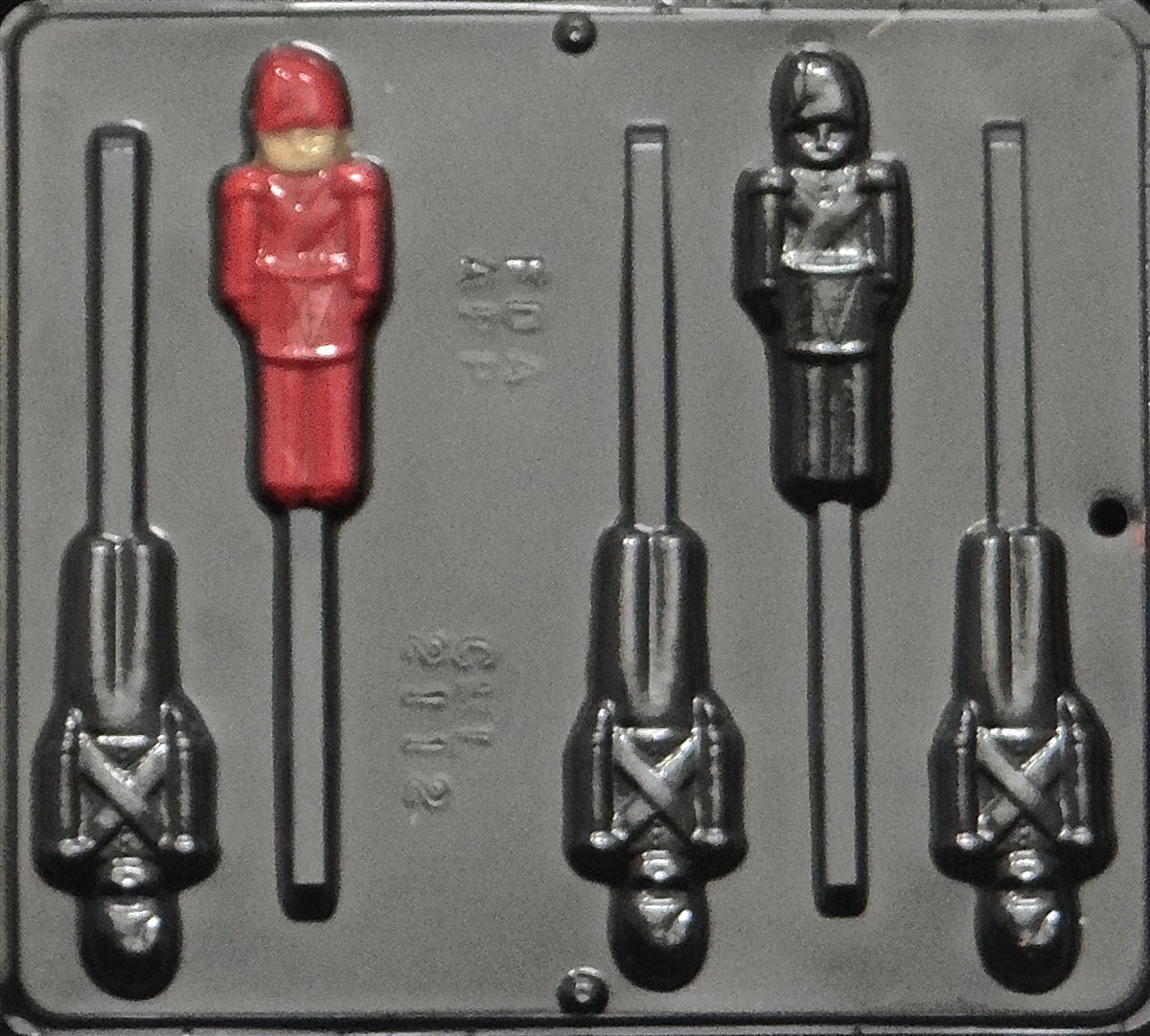 2112 Toy Soldier Lollipop Chocolate Candy Mold - Walmart.com