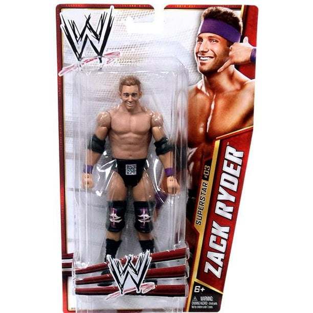 WWE Wrestling Basic Series 24 Zack Ryder Action Figure #3 - Walmart.com