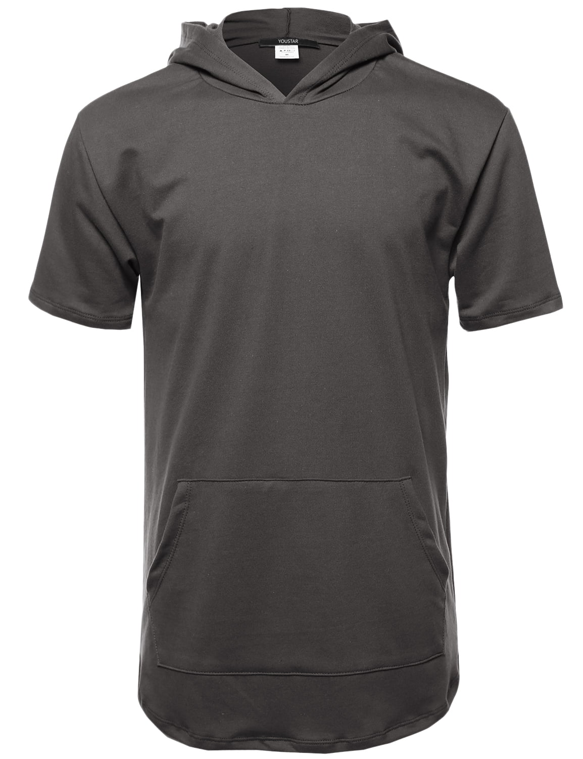 FashionOutfit Men's Basic Short Sleeve Hooded Shirt - Walmart.com