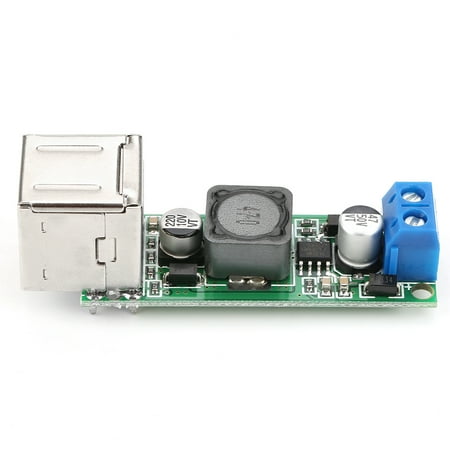 DC To DC Converter Module, Dual USB Port Terminal Block Easy Wiring ...