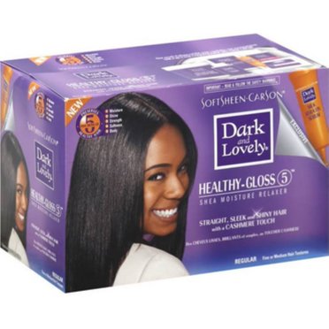 Dark And Lovely Healthy Gloss 5 Relaxer Nolye Regular - Walmart.com