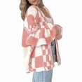 Casual Cardigan Sweater for Women Fall Long Sleeve Open Front Chunky ...