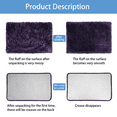 "Astarin 24"" x 47"" Luxury Grey Bath Rugs, Absorbent Microfiber Shower ...