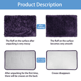 "Astarin 24"" x 47"" Luxury Grey Bath Rugs, Absorbent Microfiber Shower ...