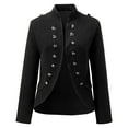 HAXMNOU Jackets for Women Trendy Womens Double Button Front Military ...