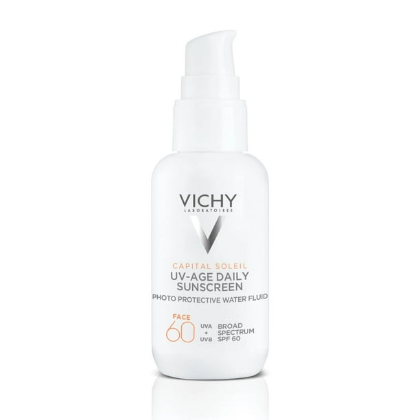 Protector solar Vichy Capital Soleil UV-Age Daily SPF 60 Face | Walmart ...