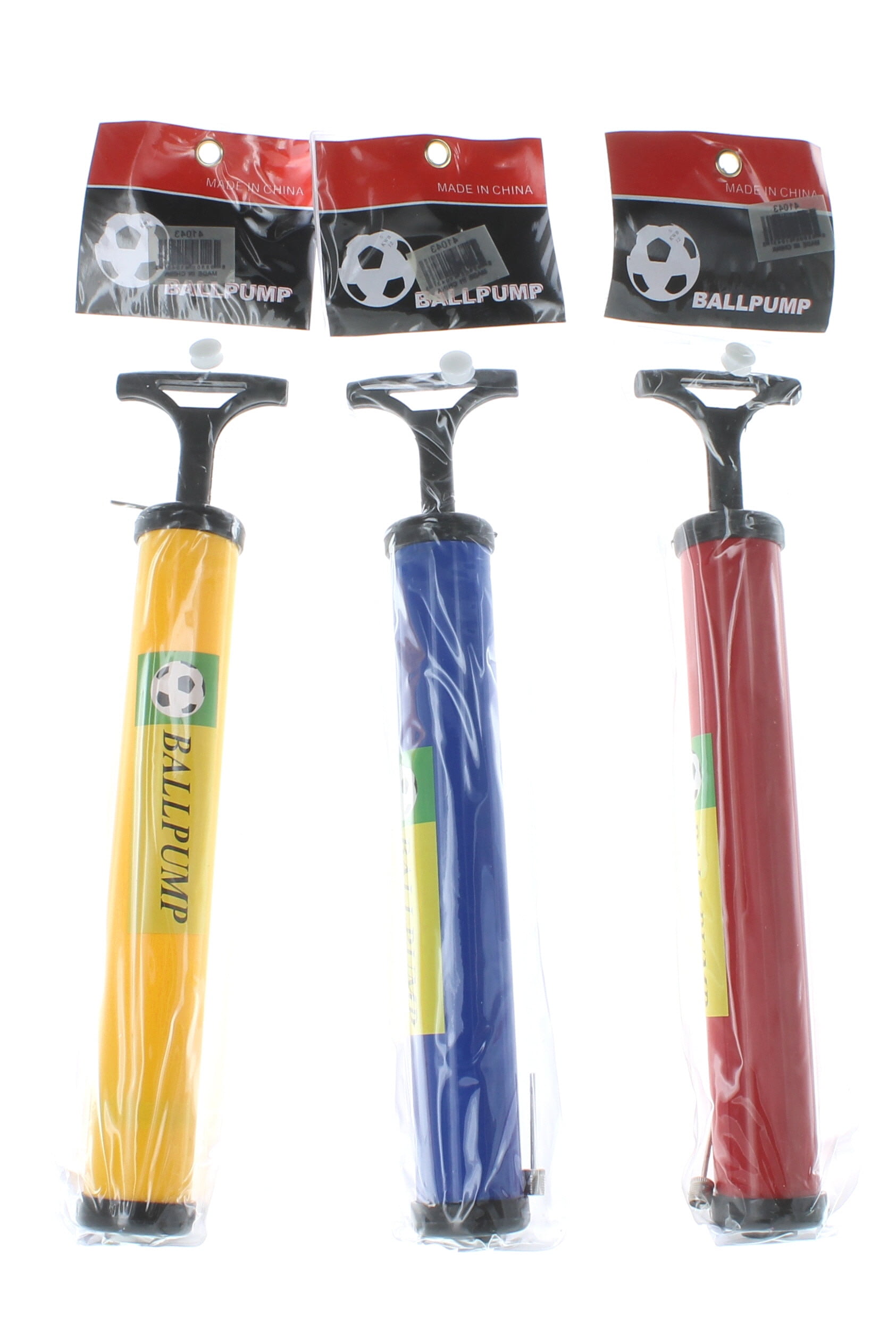 Lot of 3 Hand Air Pump for Sports Balls With Needle - Walmart.com