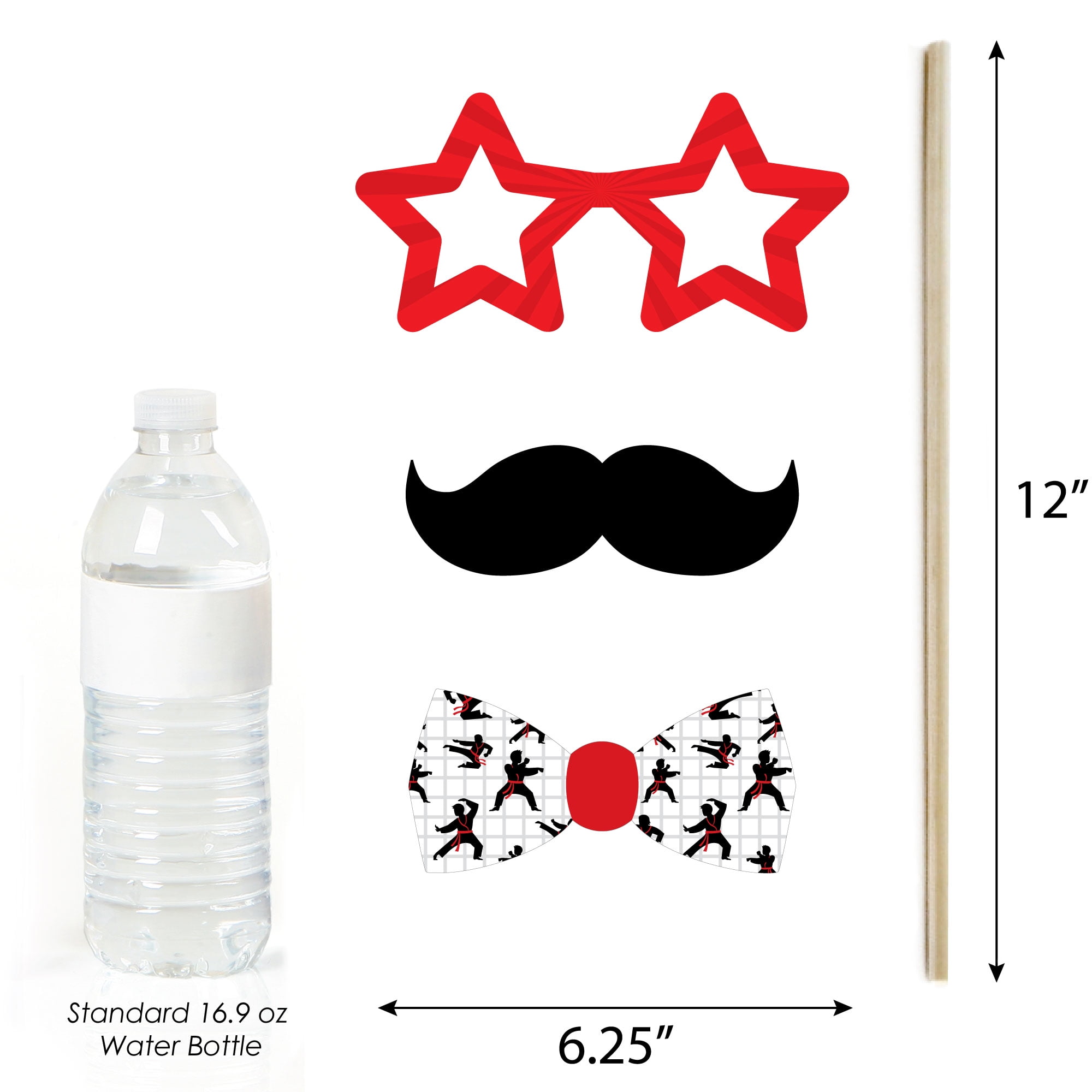 Buy Big Dot of Happiness Funny Karate Master - Martial Arts Birthday ...