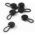 Trianu 6pcs Collar Extenders, Elastic Neck Button Extenders for Shirts ...