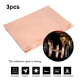 3Pcs Copper Foil Sheets, Single-Side Tape with Conductive Adhesive for ...